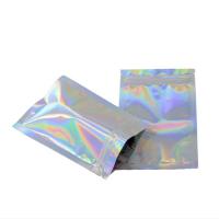 China BRC Stand Up Zipper Pouch Food Grade Holographic Film Aluminum Foil Inside for sale