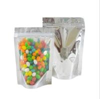 China OEM Clear Front Back Stand Up Pouch Aluminum Foil Food Packaging for sale