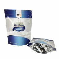 China Custom Heat Seal Aluminum Foil Mylar Bags 50 Microns With Tear Notch for sale