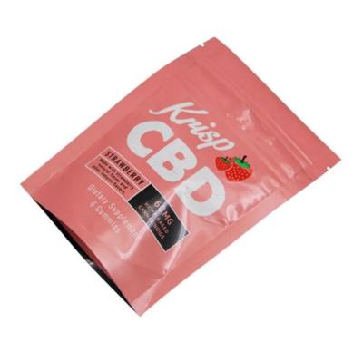 China Resealable Child Resistant Zipper Bags 180 mic Custom Printed for sale