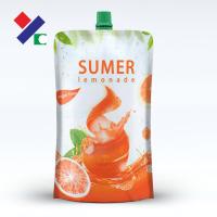 China Gravure Printed Aluminium Foil Pouch Packaging Stand Up Drink Pouches 4oz 8oz for sale