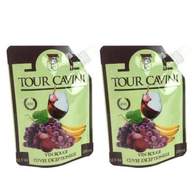 China Reusable Spouted Liquid Stand Up Pouches , Customized Juice Spout Pouch for sale