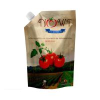 China Liquid Kraft Paper Spout Pouch Packaging Custom Printed 1000ML Eco Friendly for sale