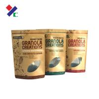 China Food Grade Kraft Paper Pouch 1000g Heat Seal Printed Customized size for sale