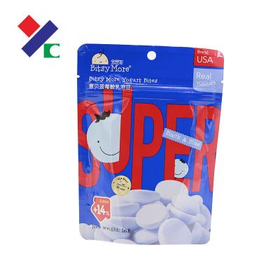 China 30 Microns Resealable Stand Up Pouch Bags , 1kg Zip Lock Dried Fruit Packaging Bags for sale