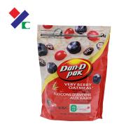 China 30 Microns Resealable Stand Up Pouch Bags , 1kg Zip Lock Dried Fruit Packaging Bags for sale