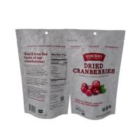 China Dried Cranberries Stand Up Zipper Pouch Resealable Packaging Bag 1000g 2kg ISO 9001 for sale