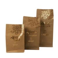 China Laminated Coffee Packaging Bags Aluminum Foil Stand Up Pouch ODM 150 Microns for sale