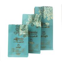 China Laminated Coffee Packaging Bags Aluminum Foil Stand Up Pouch ODM 150 Microns for sale