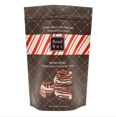 China Stand Up Mylar Coffee Packaging Bags Custom Printed 200 Micron Moisture Proof for sale