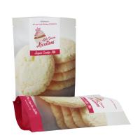 China Cookie Chip Stand Up Zipper Pouch  Bags 300 Micron CMYK Printing for sale