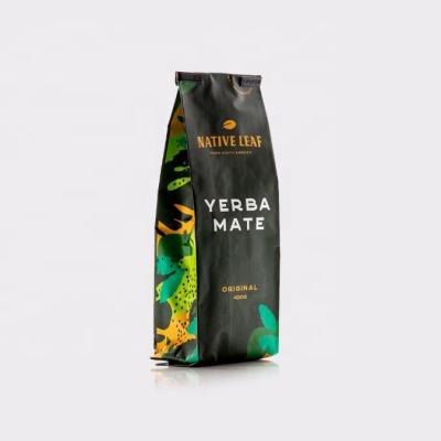 China Resealable Plastic Stand Up Aluminum Foil Bag 130mic With Valve / Tin Tie for sale