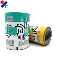 China YC 50 micron Custom Printed Plastic Bags / Cold Seal Plastic Packaging Film With Glue for sale