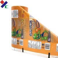 China Plastic Food Packaging Film Roll 30 Microns Leak Proof 10 Colors for sale