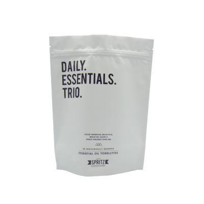 China Snack Biodegradable Packaging Bags Tasteless 100% Cornstarch PLA Stand Up Pouch for sale