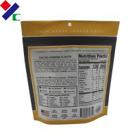 China VMPET Stand Up Zipper Pouch Oxygen Proof Resealable Zipper Bags 100 Micron For Snack for sale
