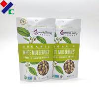 China Resealable Biodegradable Stand Up Zip Lock Pouch Bags For Protein Powder SGS Certified for sale