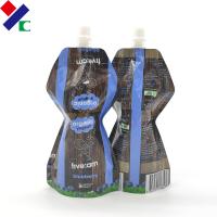 China BPA Free Plastic Spout Pouch Packaging Food Grade Tomato Ketchup With Spout On Top for sale