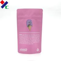 China Eco Friendly Tear Notches VMPET Plastic Stand Up Pouch With for sale