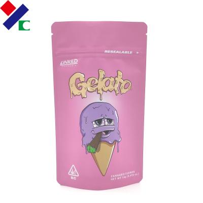 China Eco Friendly Tear Notches VMPET Plastic Stand Up Pouch With for sale