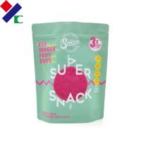 China Plastic Mylar Stand Up Zipper Pouch Aluminum Foil 6x11cm 8x11cm 100 Micron for sale