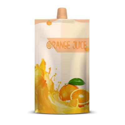China 100ml Stand Up Reusable Plastic Juice Spout Pouch Non Toxic for sale