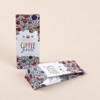 China Custom Printed PLA/Kraft Paper Gusset Coffee Bag With Valve Zipper for sale
