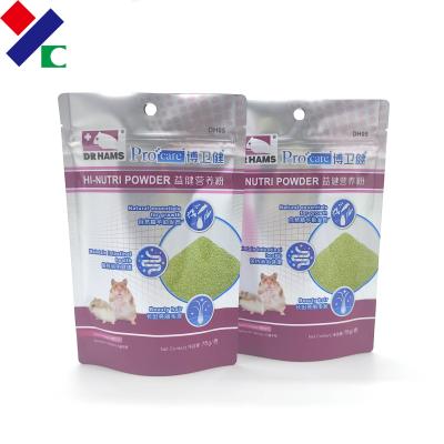 China Moisture Proof Printed Mylar Dog Food Packaging Bag With for sale