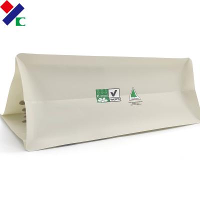 China Dust Proof Square Bottom 1KG PET Food Packaging Pouch for sale