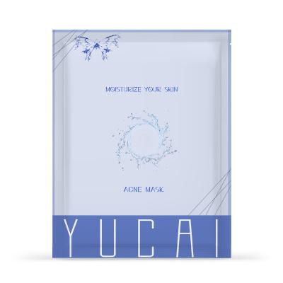 China Facial Mask 3 Side Seal Pouch With High Foil Barrier Gravure Printing for sale