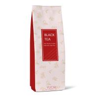 China Good Sealing OEM Side Gusset Black Tea Bag 100G  UV Printing for sale