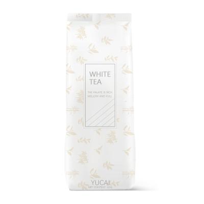 China 100g 200g Glossy Finish Plastic Side Gusset Bags With Valve Tea Packaging for sale