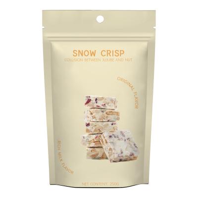 China Glossy Recyclable Packaging Bags Stand Up Zipper Pouch For Dry Food 50g 100g 150g for sale