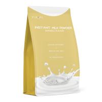China Biodegradable Flat Bottom Bag For Milk Powder 55g 100g 500g for sale