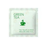 China Laminates Three Side Seal Pouch Aluminum Foil Tea Packaging Bag for sale