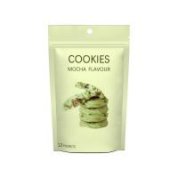 China Cookies Airtight Zip Lock Foil Pouch Food Storage Bags 50 100 150 Grams for sale