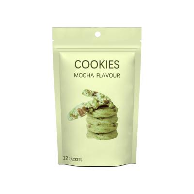 China Cookies Airtight Zip Lock Foil Pouch Food Storage Bags 50 100 150 Grams for sale