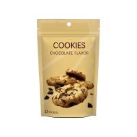 China Cookies Airtight Zip Lock Foil Pouch Food Storage Bags 50 100 150 Grams for sale