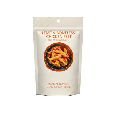 China BRC Customized Stand Up  Pouch Chicken Feet 5 Pcak for sale
