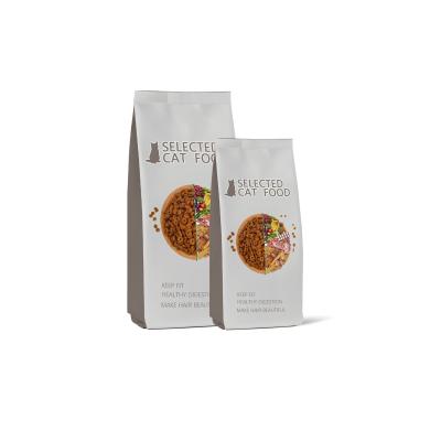 China BRC Standard Side Gusset Bags 100g 200g Treat Food Packaging Pouch for sale