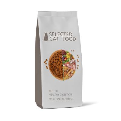 China 20 Microns PET Dog Cat Food Packaging Bag Aluminum Foil Stand Up Pouch High Barrier for sale