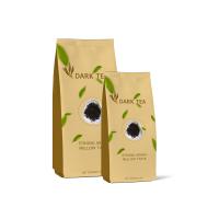 China ODM OEM Foil Laminated Side Gusset Bags Dark Tea Packaging 150g for sale