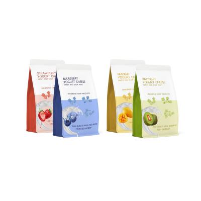 China Dairy Products Compostable Biodegradable Packaging Bags 500g Flat Bottom for sale