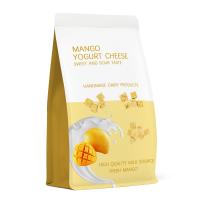 China SGS Side Gusset Stand Up Pouch  Flat Block Bottom Candy Packaging Bag for sale