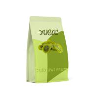 China PLA Compostable Biodegradable Flat Bottom Bag For Dried Fruit Vegetable Products for sale