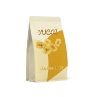 China PLA Compostable Biodegradable Flat Bottom Bag For Dried Fruit Vegetable Products for sale