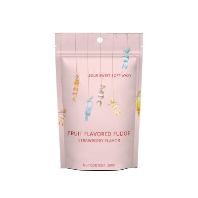 China Compostable Kraft Pouches , 100% Biodegradable Stand Up Pouch With Window for sale