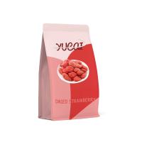 China PLA Compostable Biodegradable Flat Bottom Bag For Dried Fruit Vegetable Products for sale