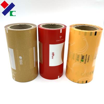 China Tea Coffee Sachet Film Roll Packaging Foil Materials Easy Tear Notches for sale