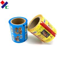 China Custom Print Plastic Foil Wrap Nut Tomato Sauce Automatic Packing Film for sale